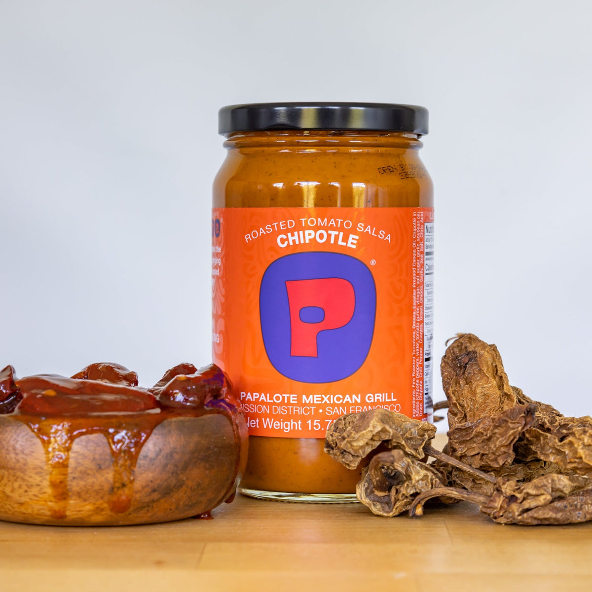 Fresh Tomato Chipotle Salsa | Premium Salsa | Papalote Salsa